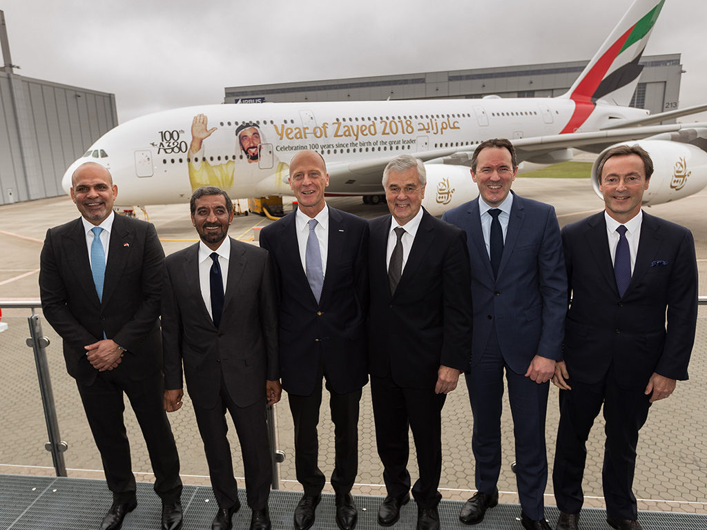 Emirates welcomes 100th A380 to its fleet - The UAE News